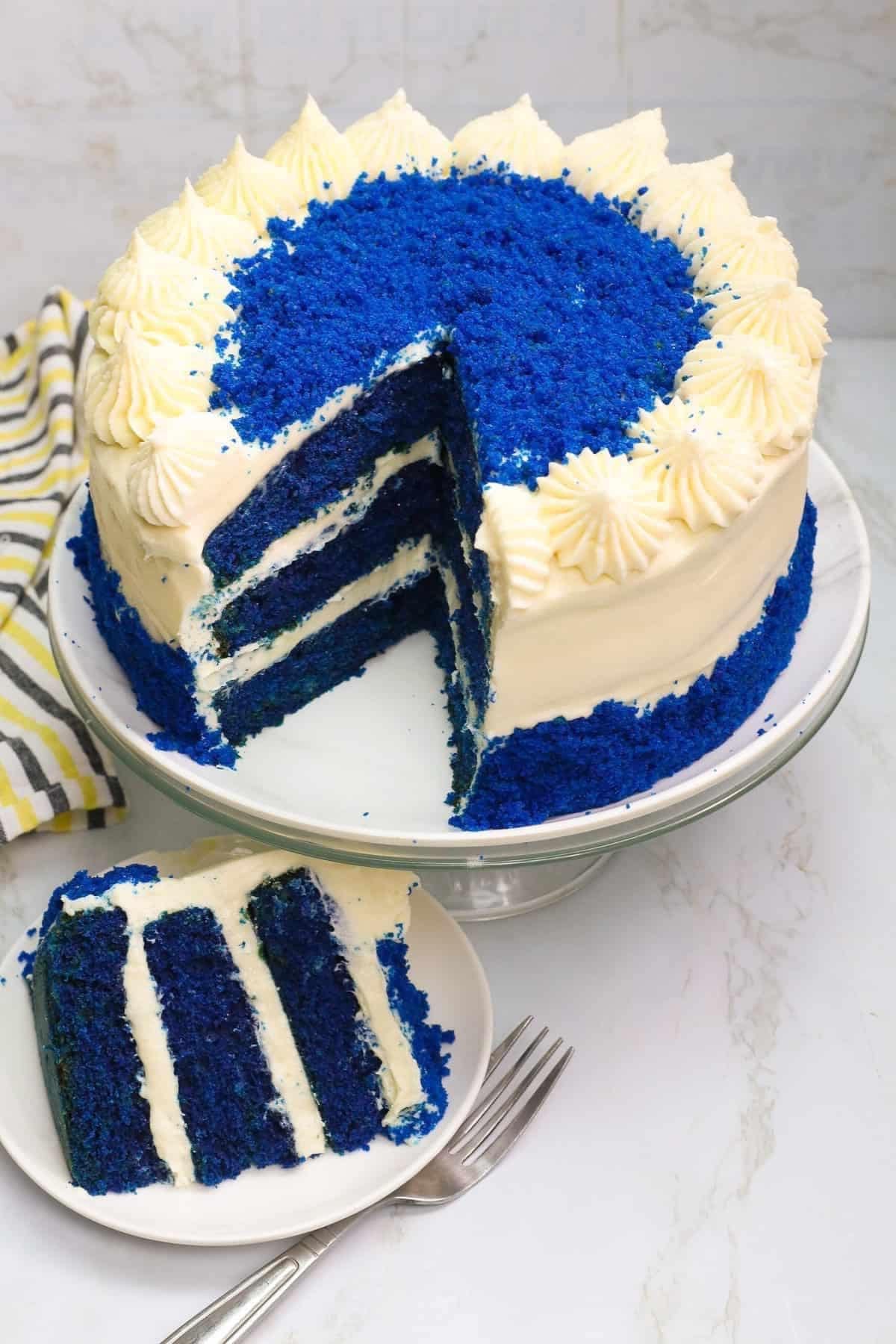 Continue Getting Recipes Type "Yes" Blue Velvet Cake Ingredients ½ cup ...