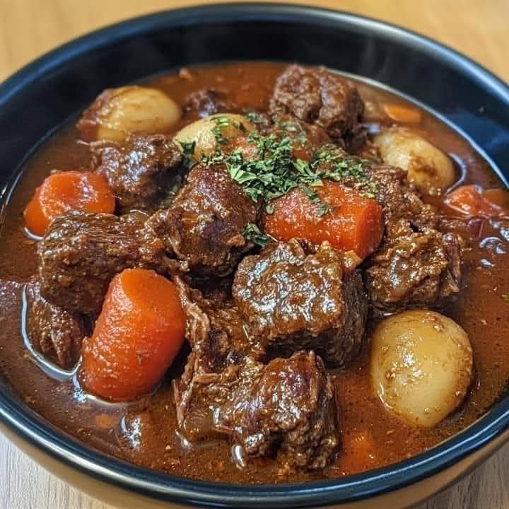 Hearty Beef Stew With Vegetables Cyssero