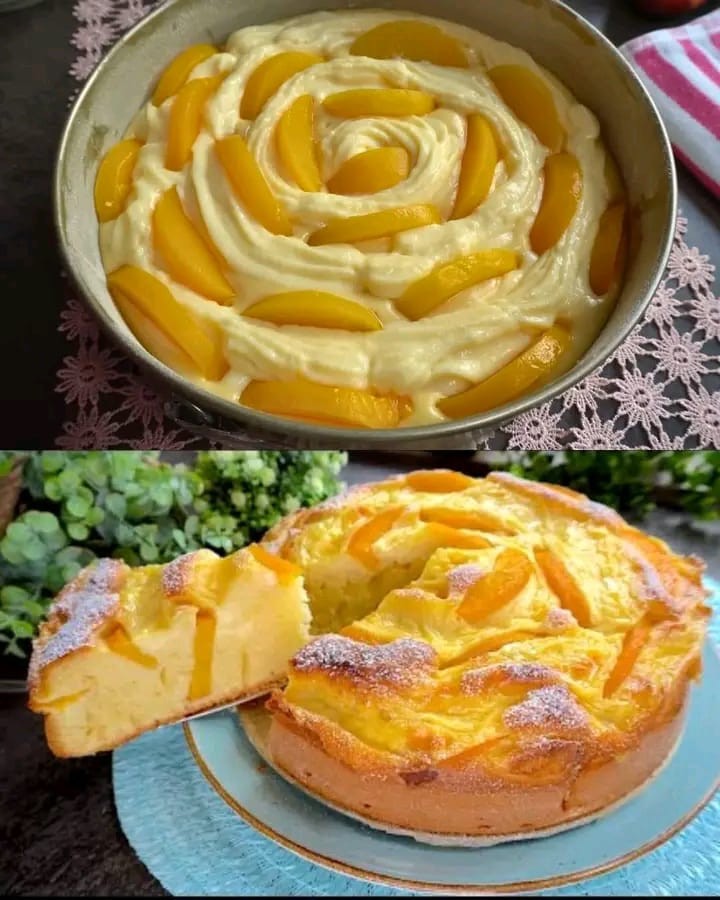 Peach Cake Recipe - CYSSERO