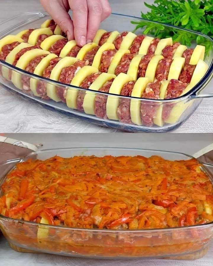 Layered Potato and Meat Casserole: A Comforting Family Dish - CYSSERO