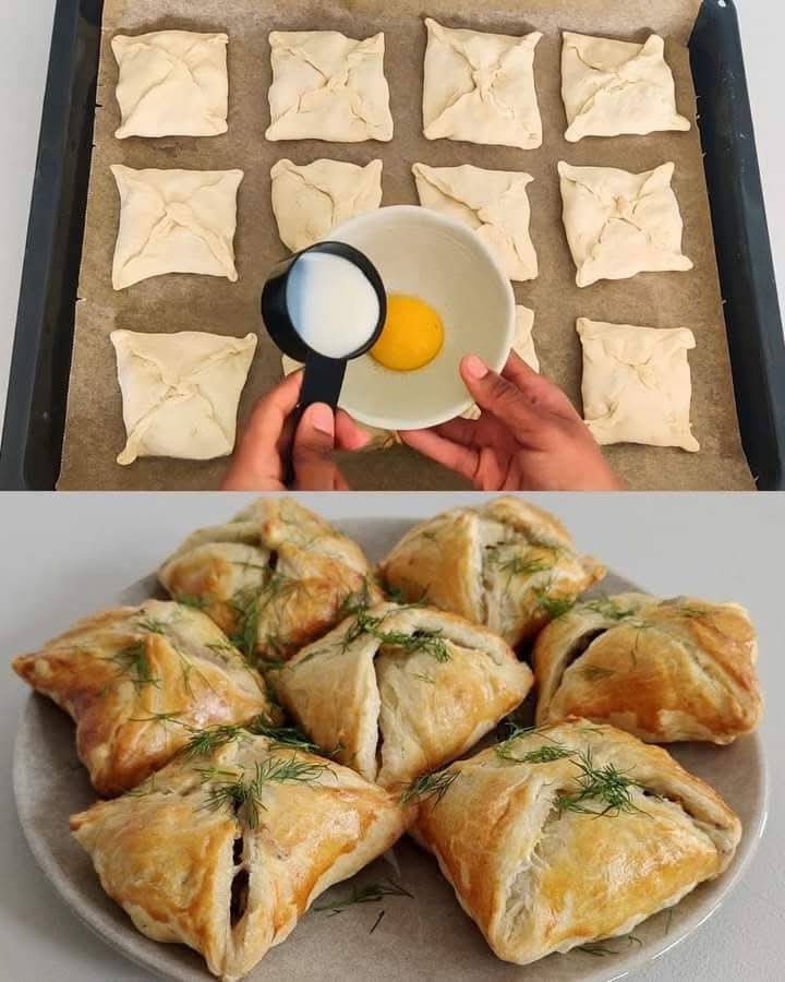 Beef and Cheese Pastry Pockets - CYSSERO