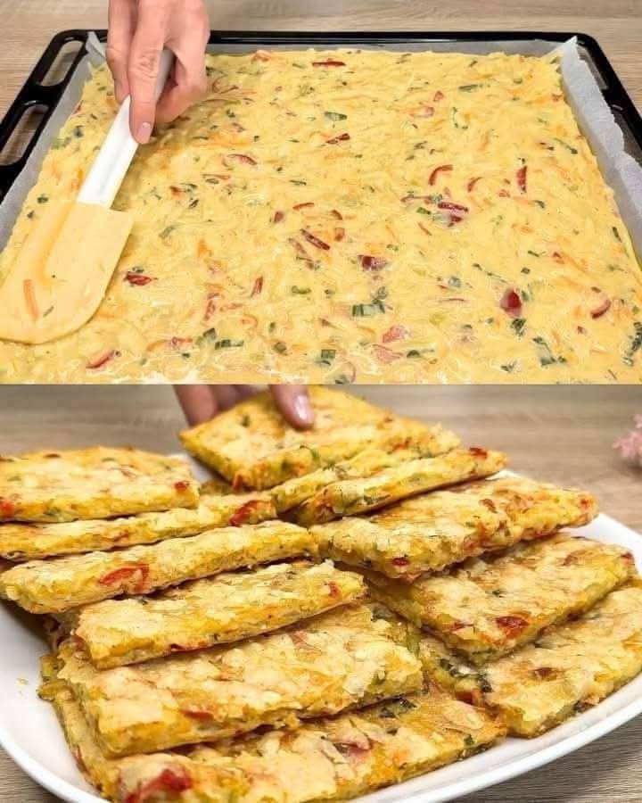 Veggie-Packed Crispy Squares - CYSSERO