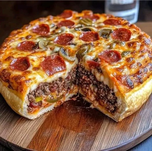 Deep Dish Meat Lovers Pizza - CYSSERO