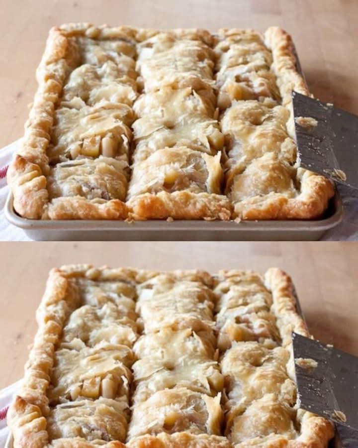 Rustic Apple Slab Pie - CYSSERO