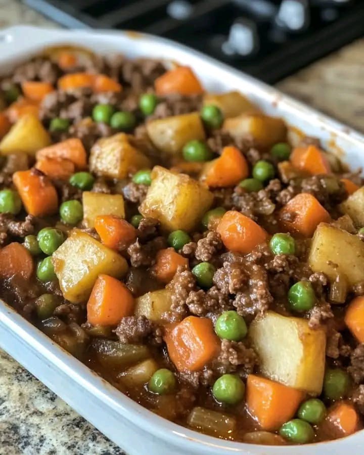 Hearty Ground Beef and Vegetable Stew - CYSSERO