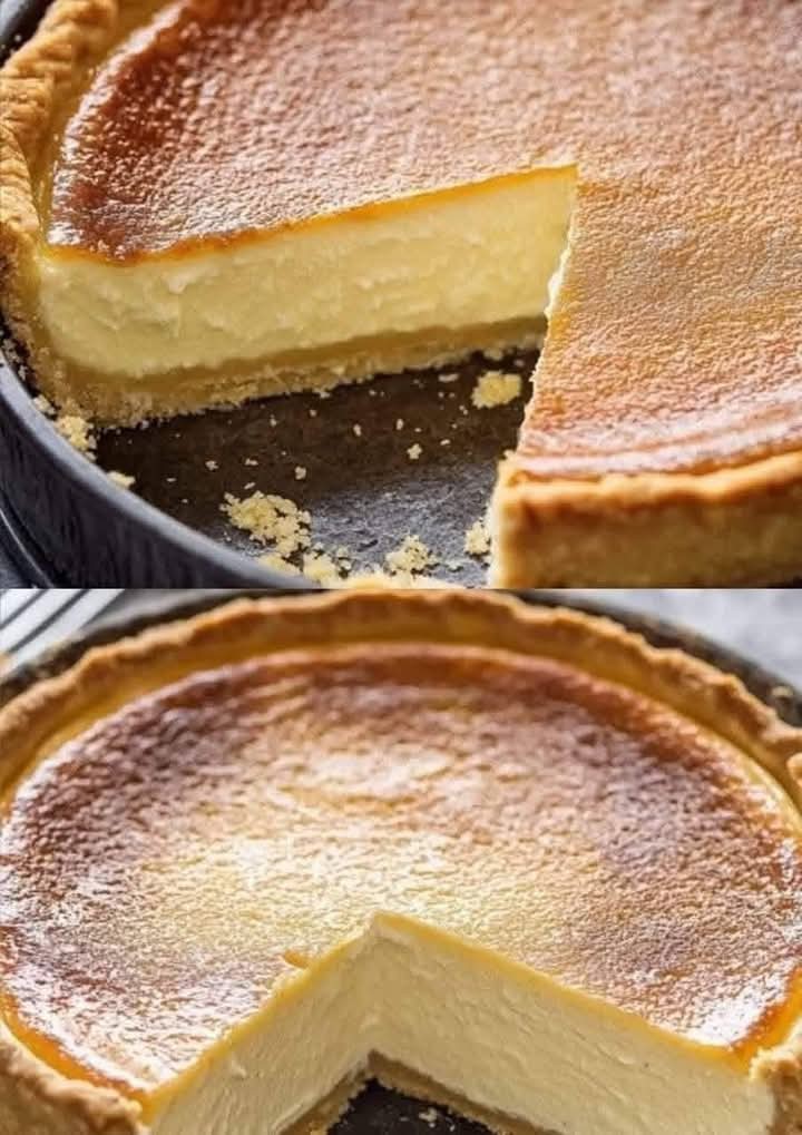Classic Baked Custard Tart - CYSSERO
