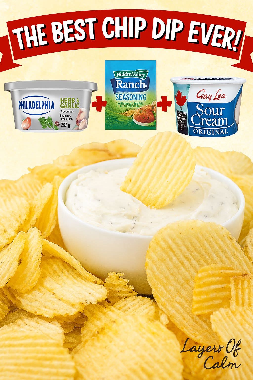 The Best Chip Dip Ever – Creamy, Tangy, and Absolutely Addictive! - CYSSERO