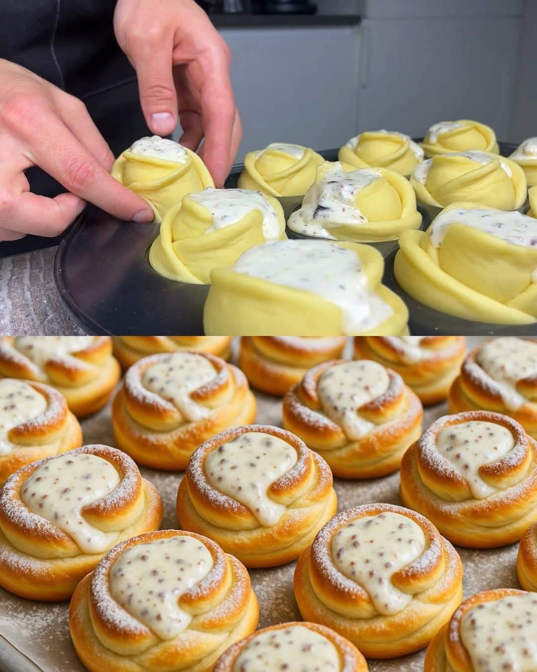 Cream-Filled Sweet Bread Rolls - CYSSERO