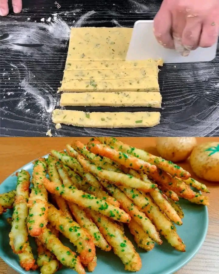 Crispy Potato Sticks with Herbs - CYSSERO