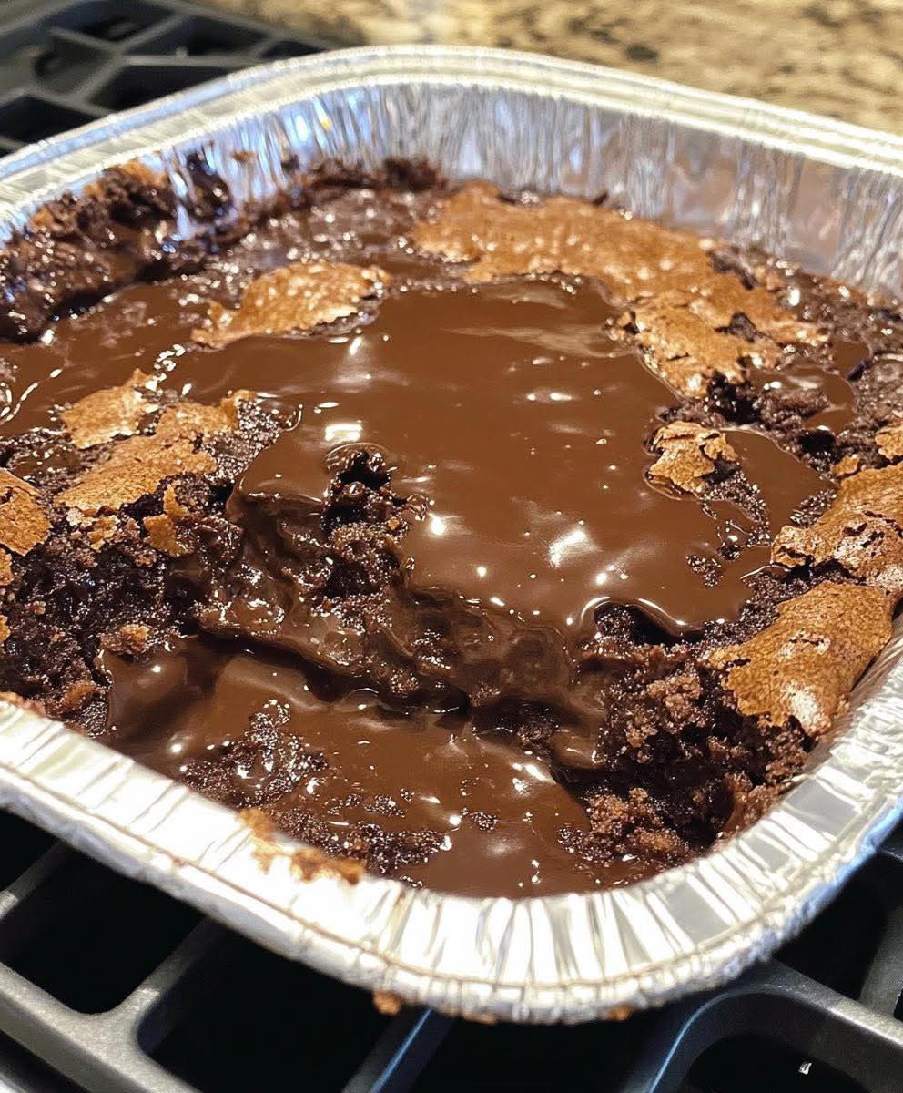 Gooey Chocolate Lava Brownie - CYSSERO