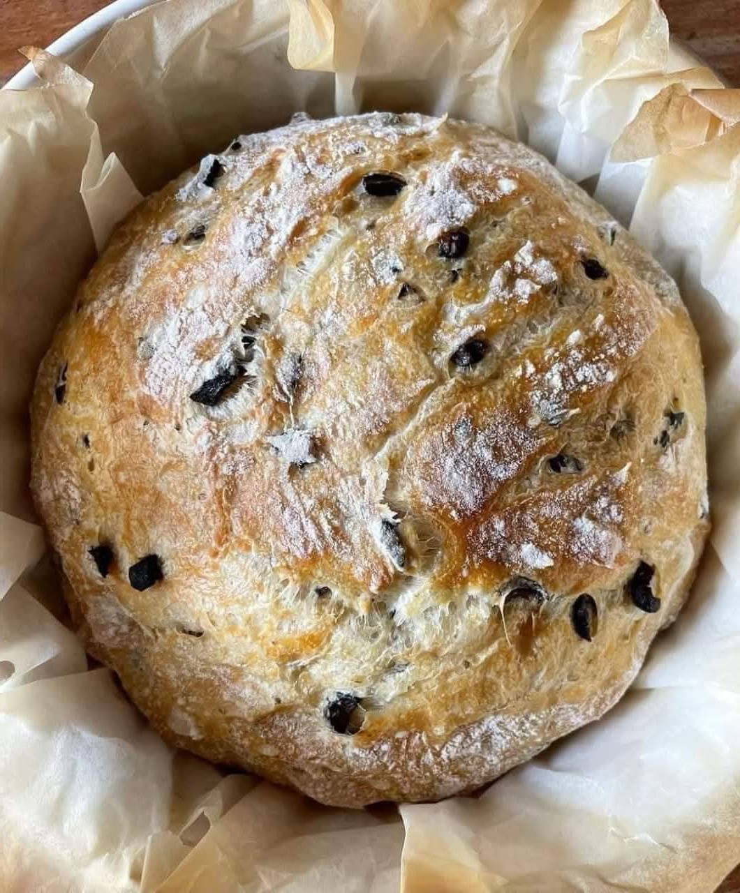 Rustic Olive Artisan Bread - CYSSERO
